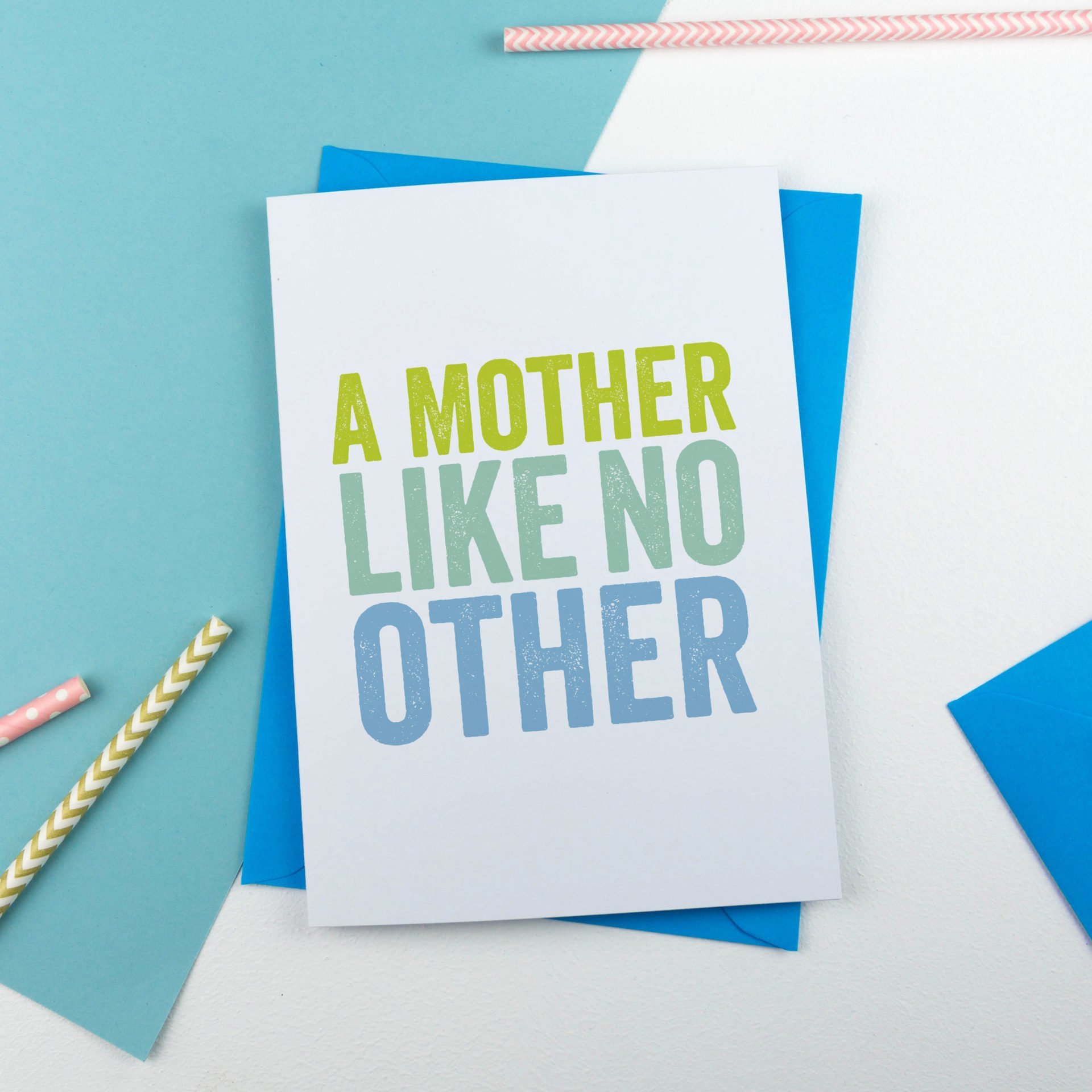 A Mother Like No Other Mothers Day Card Mothers Day Greeting Card