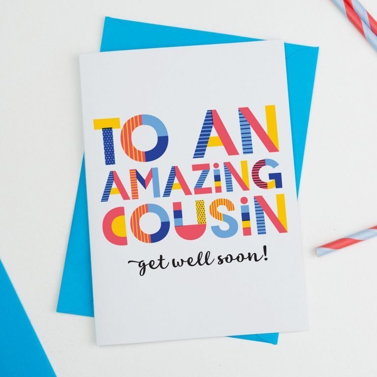 Amazing Cousin Card - Personalised Card - All Purpose
